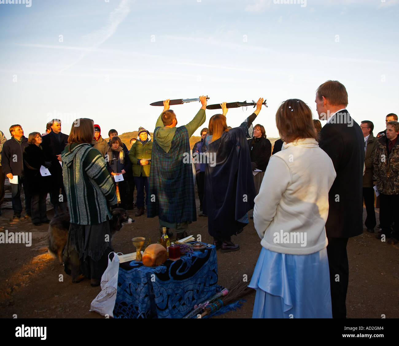Pagan wedding hi-res stock photography and images - Alamy