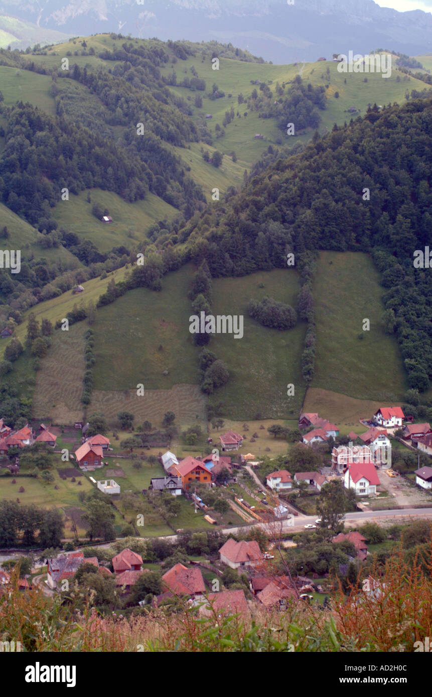 Rucar Bran most visited turistic area near Brasov city and Bucegi ...