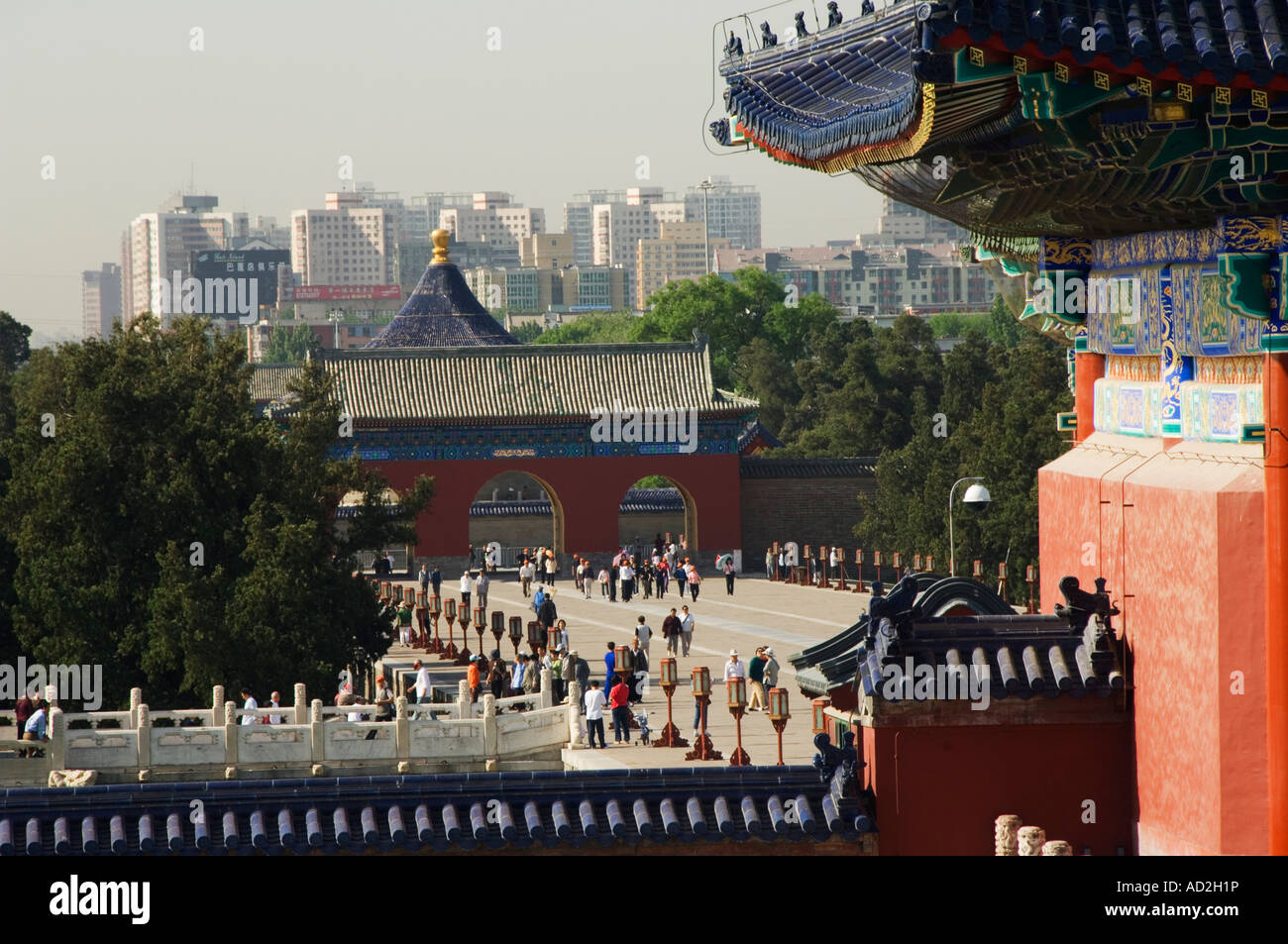 The Temple of Heaven Unesco World Heritage Site Beijing China Stock ...
