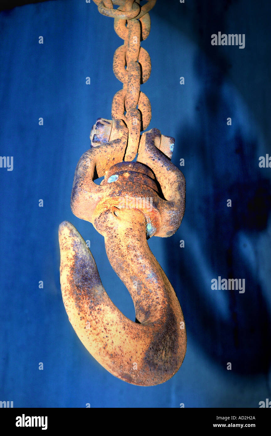 Industrial hook hi-res stock photography and images - Alamy