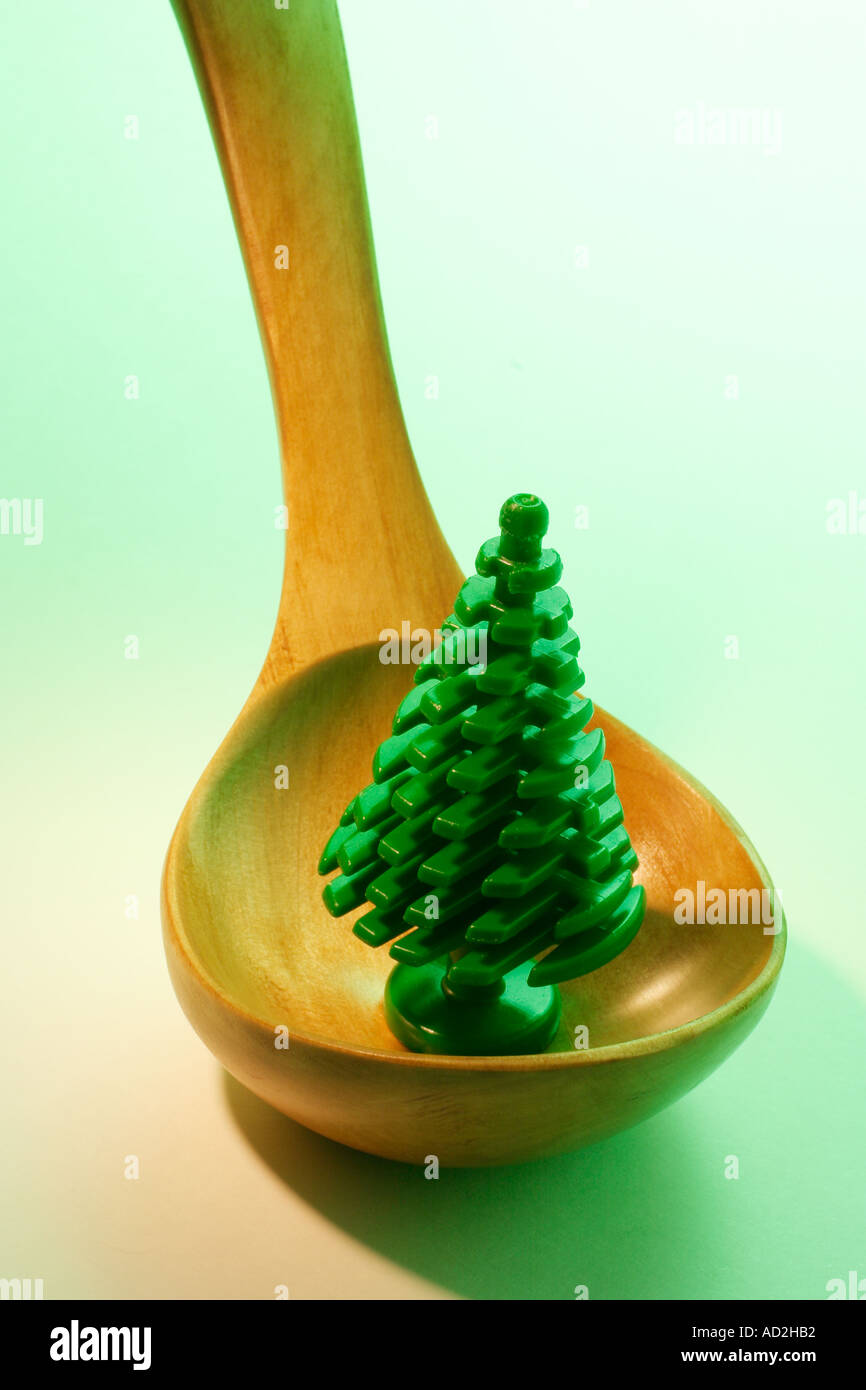 Wooden tree miniature hi-res stock photography and images - Alamy