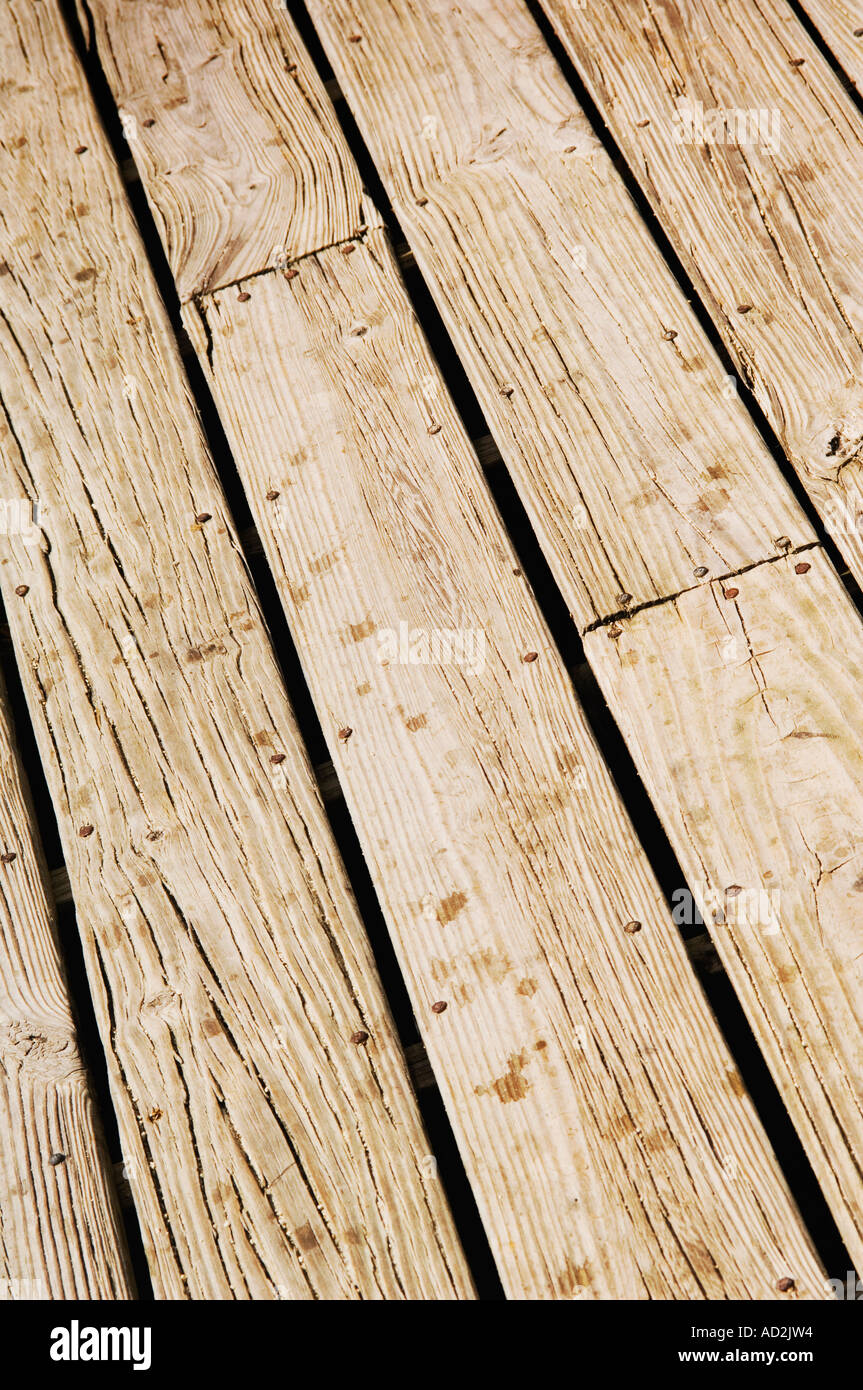 Unstained deck hi-res stock photography and images - Alamy