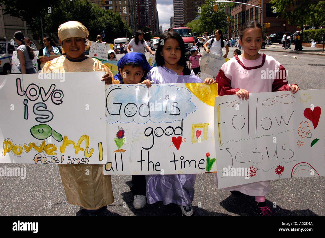Members of Pentecostal churches throughout New York participate in the ...