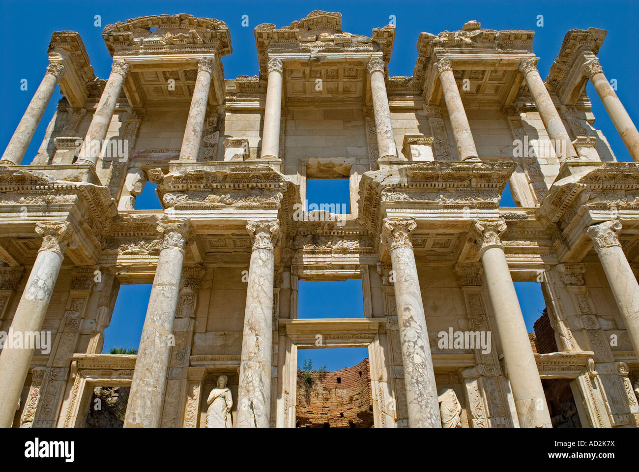 Celsus Library Ephesus Selcuk, Izmir Turkey Stock Photo - Alamy
