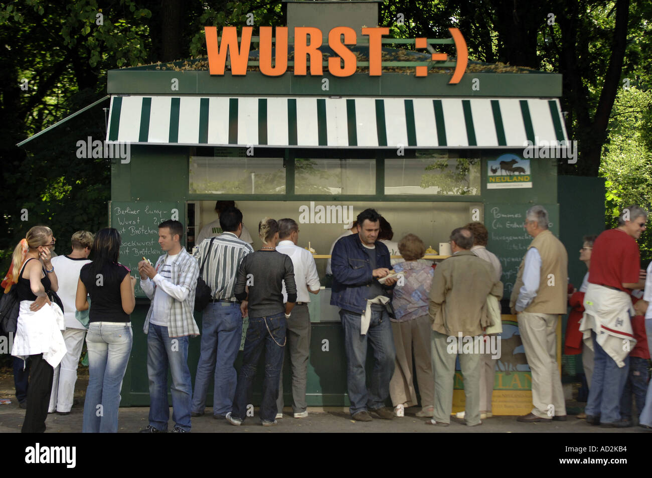 wurst food fastfood traditional sausages queue berliners german deutsch ...