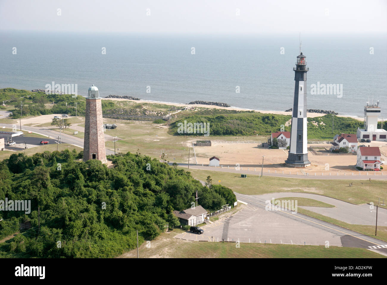 Virginia Beach,Cape Henry,aerial overhead view from above,view,Atlantic ...