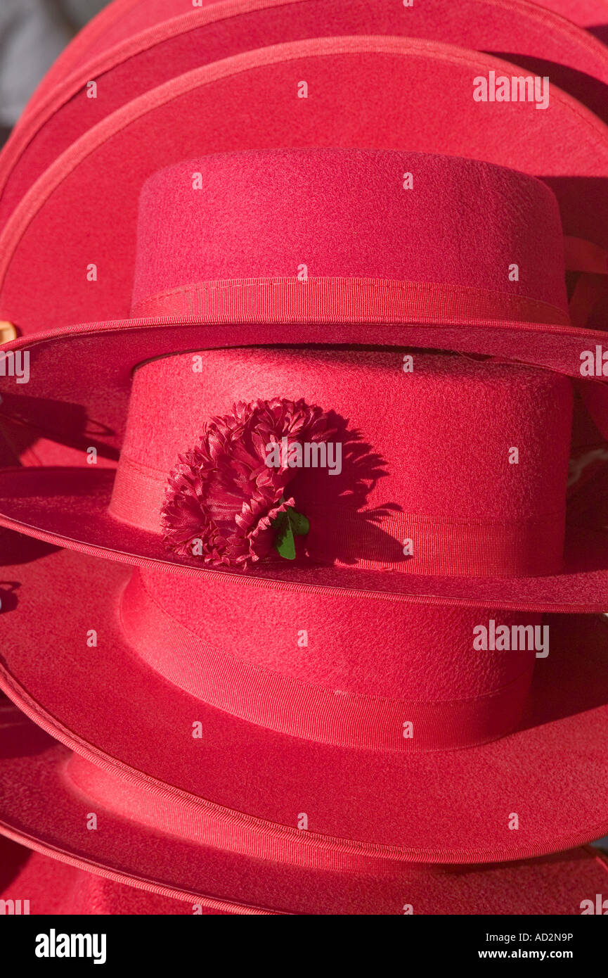 Traditional hats - Andalousia - Spain Stock Photo - Alamy