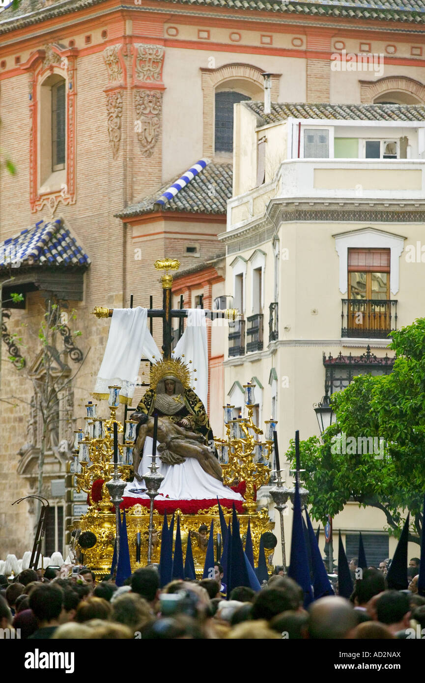 Holy week - Sevilla - Andaloucia - Spain Stock Photo - Alamy