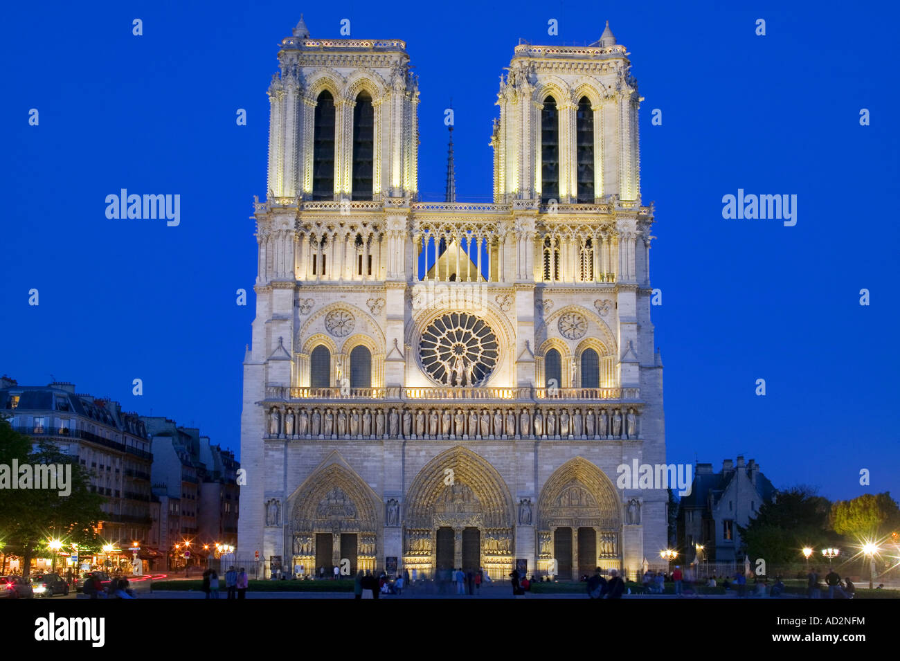 Notre-Dame Cathedral - Paris - France Stock Photo - Alamy