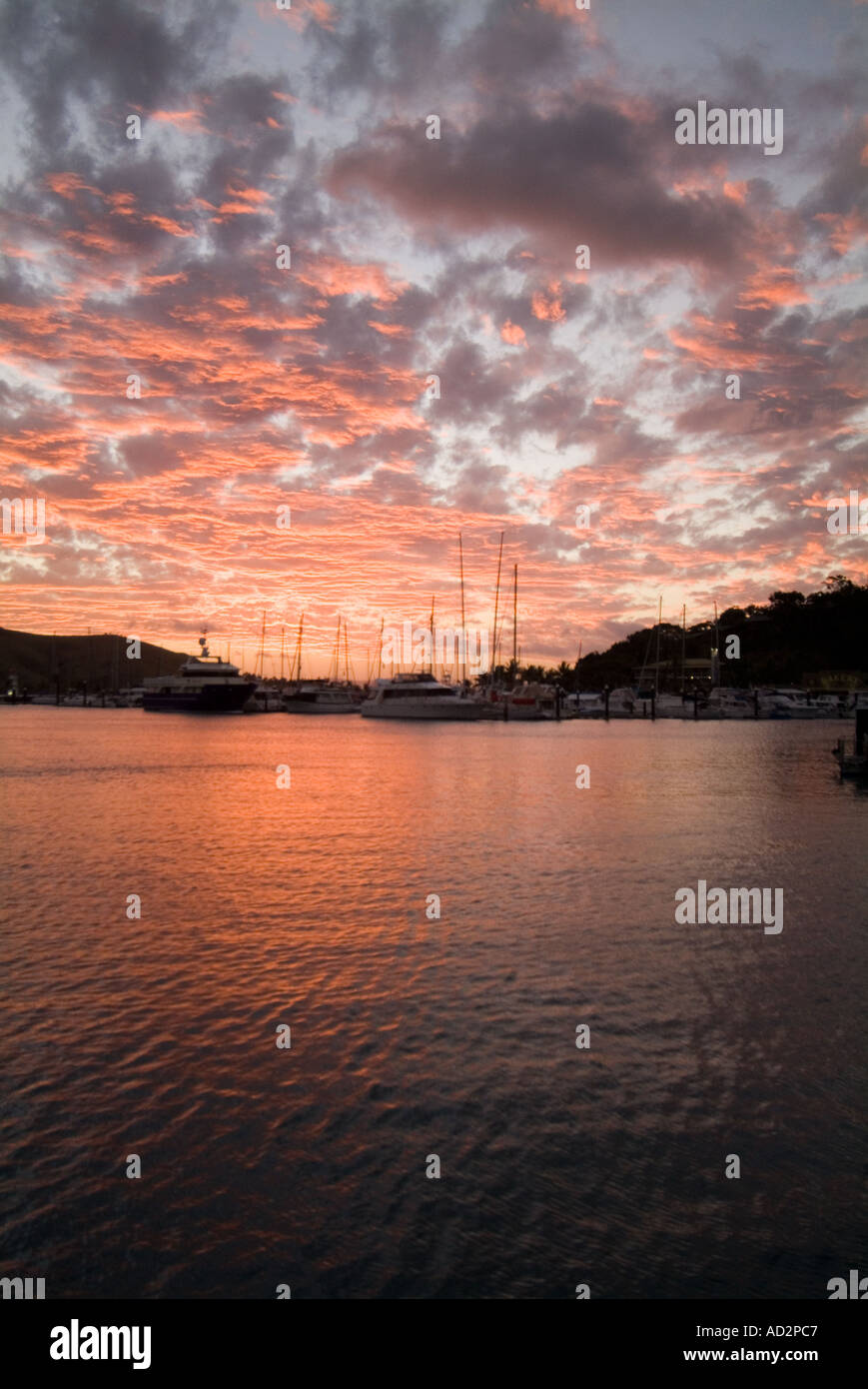 Yacht whitsunday hamilton marina hi-res stock photography and images ...