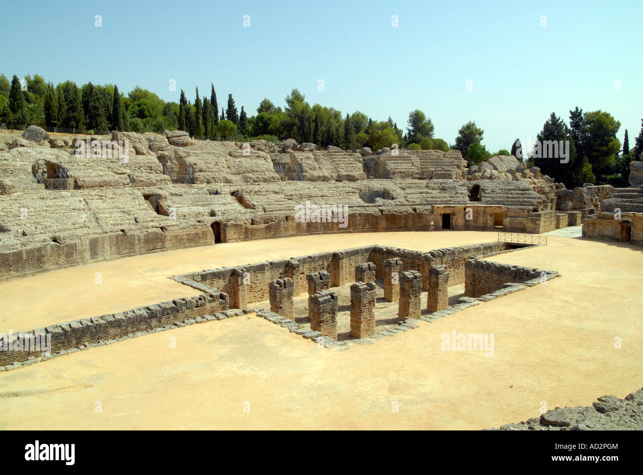 Italica roman amphitheatre spain hi-res stock photography and images ...