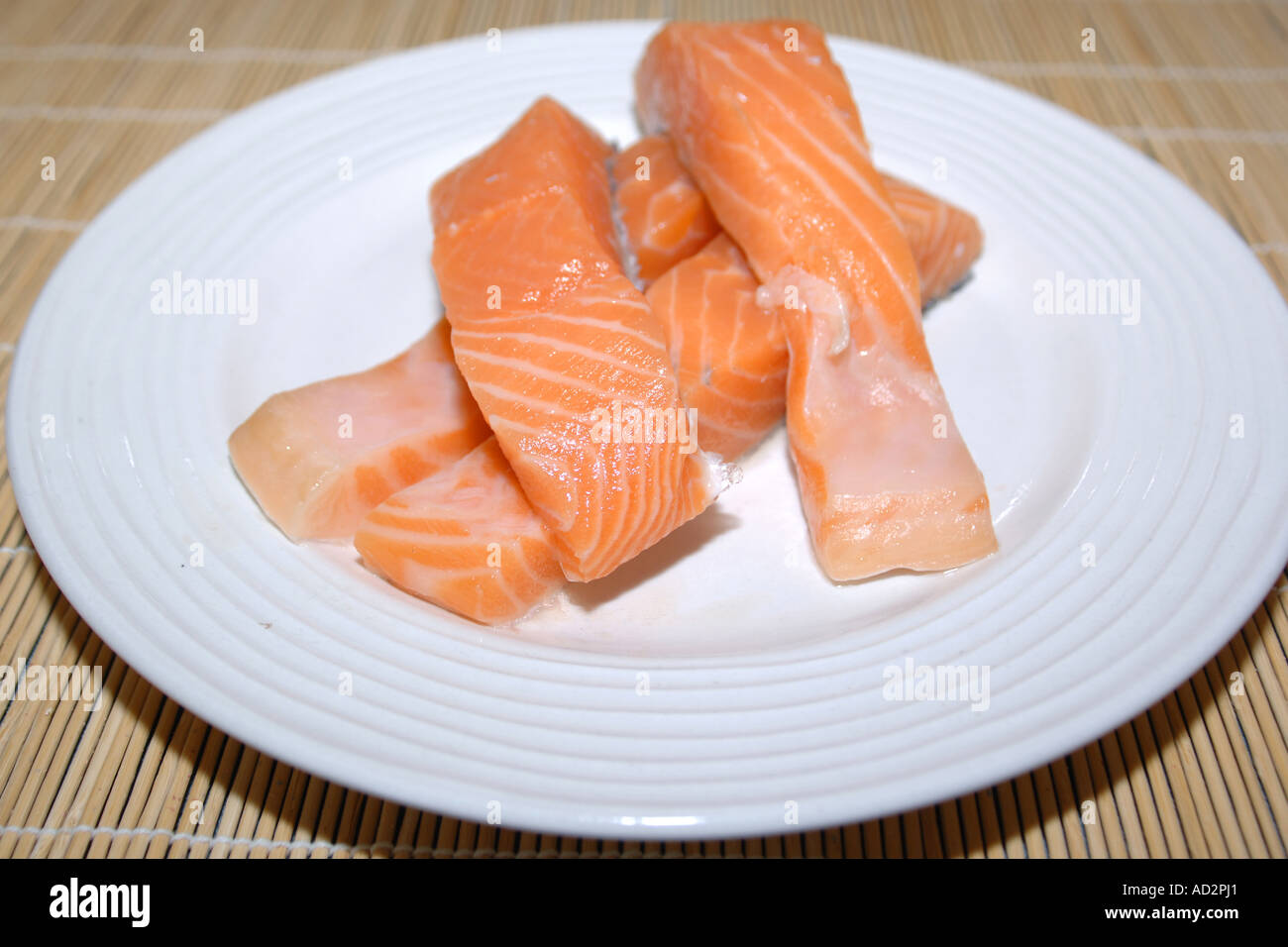 Scottish wild salmon plate hi-res stock photography and images - Alamy