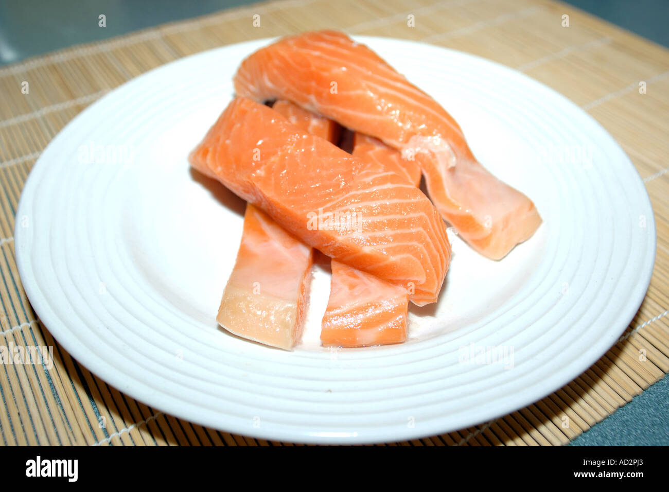 Scottish wild salmon plate hi-res stock photography and images - Alamy