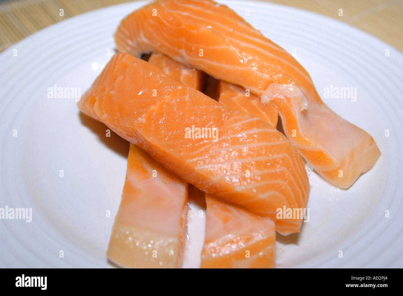 Scottish wild salmon plate hi-res stock photography and images - Alamy