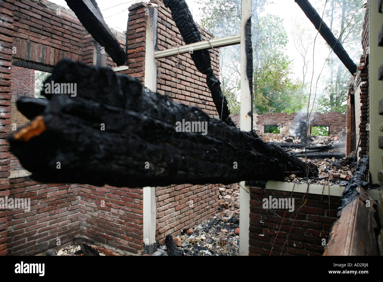 House after it had been on fire, Netherlands Stock Photo - Alamy
