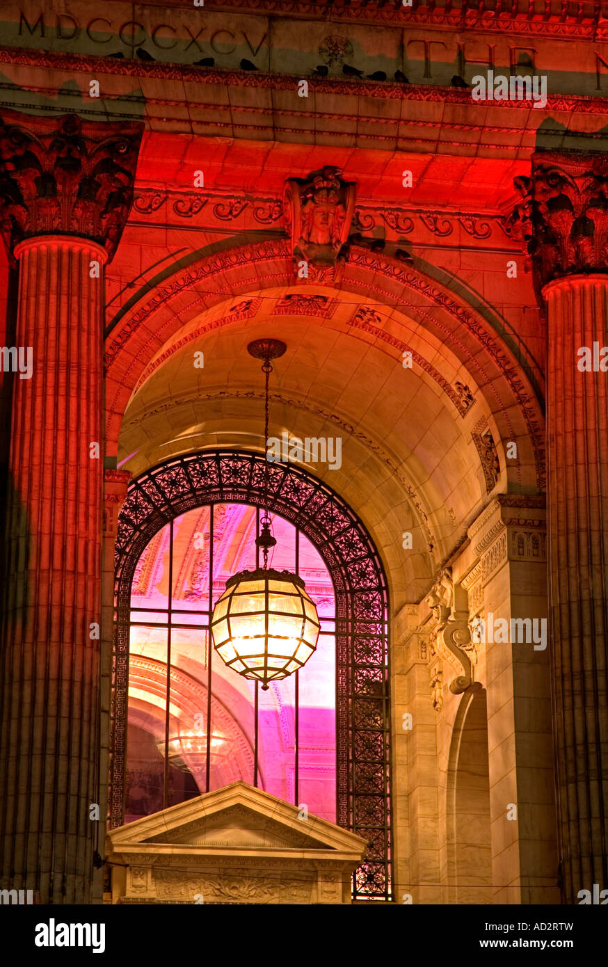 New York Public Library Midtown Manhattan New York City New York USA ...
