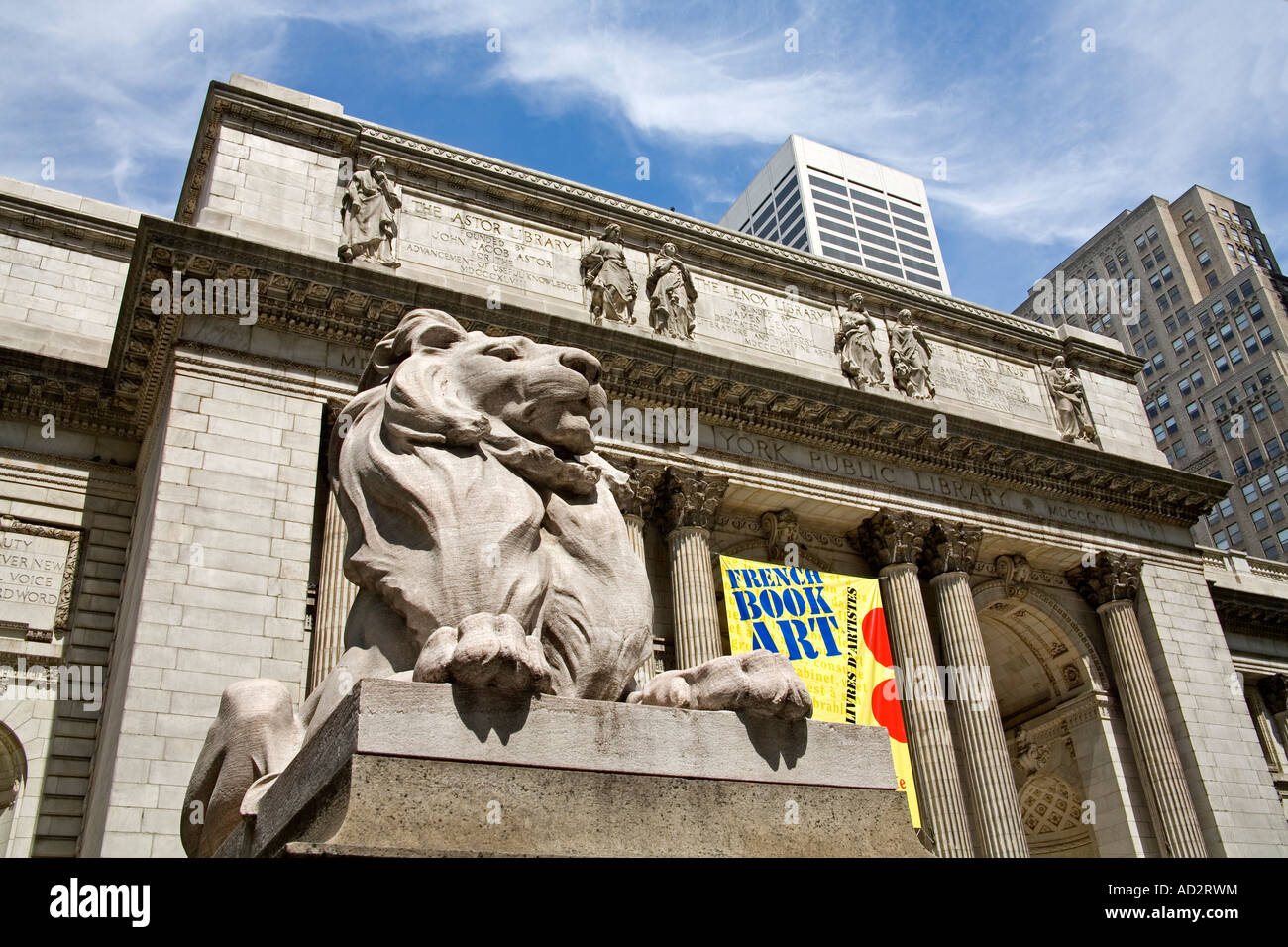 New York Public Library Midtown Manhattan New York City New York USA ...