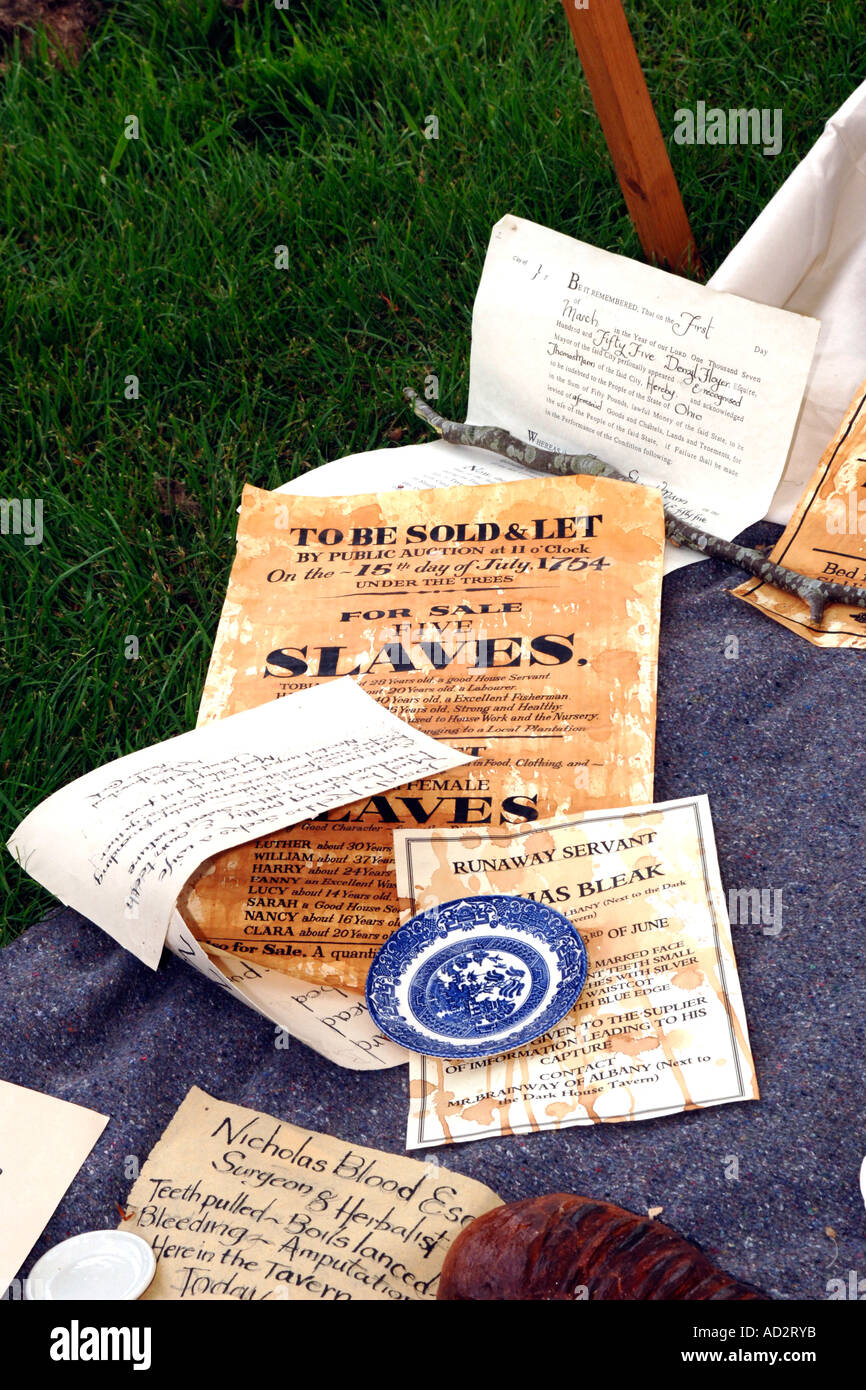 Slave sale poster hi-res stock photography and images - Alamy