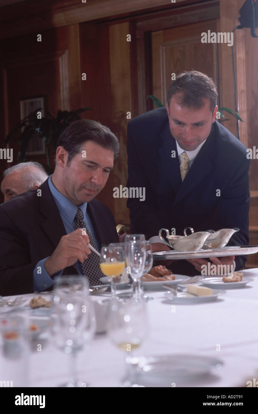 Butlers in Training Student Butlers receiving Instruction London Stock ...