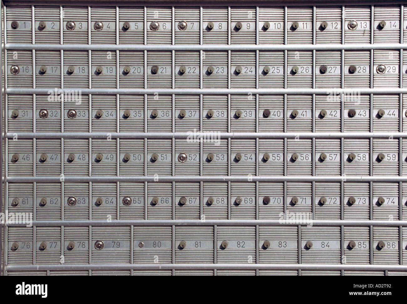 Safe deposit boxes numbered hi-res stock photography and images - Alamy