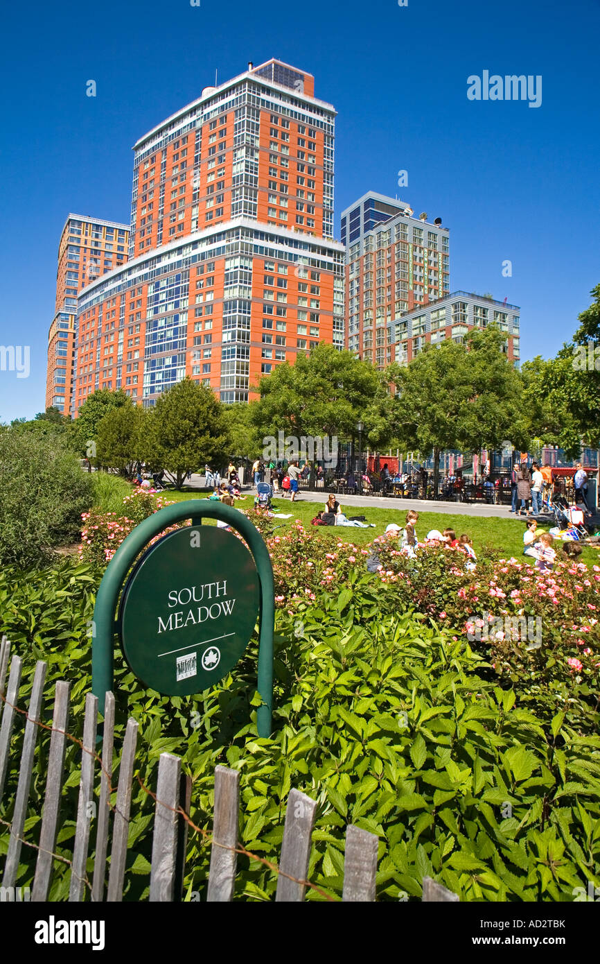 Governor Nelson A Rockefeller Park Battery City Lower Manhattan New ...