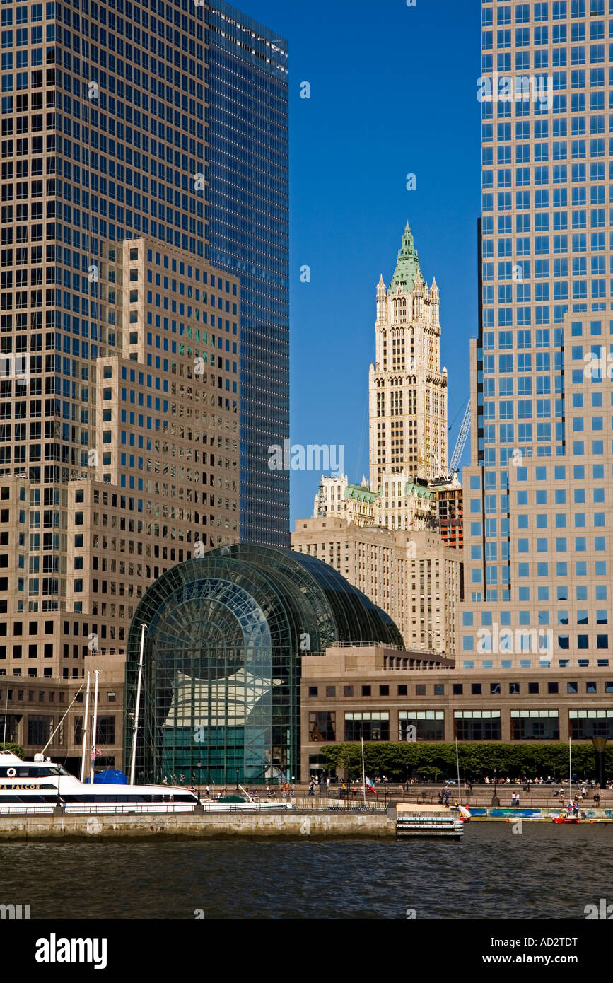 World Financial Center Lower Manhattan New York City New York USA Stock ...