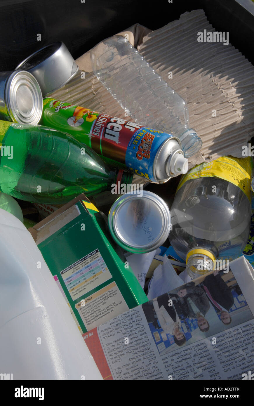 Waste materials for recycling Stock Photo - Alamy