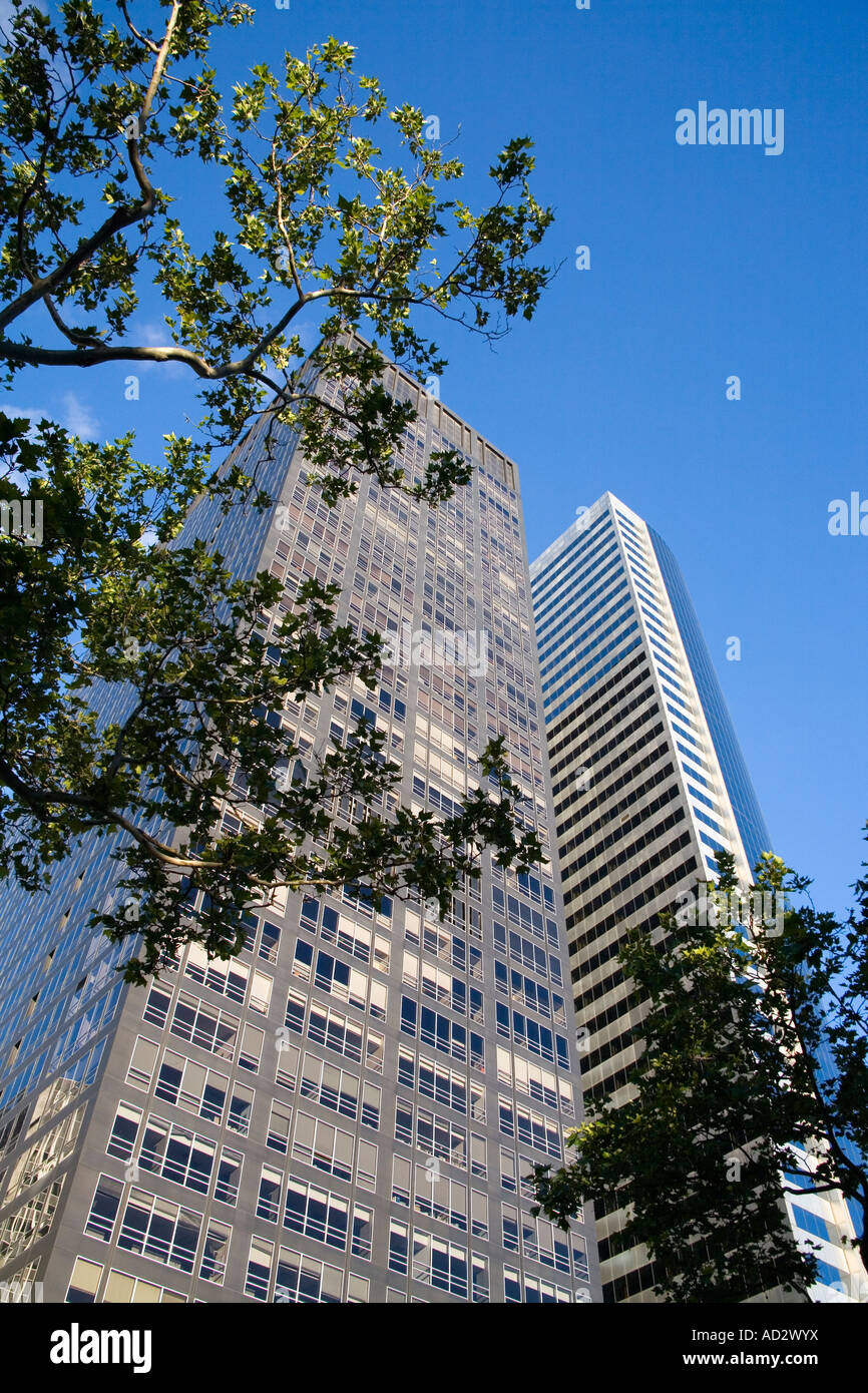 One State Street Tower Left 17 State Street Tower Right Lower Manhattan ...