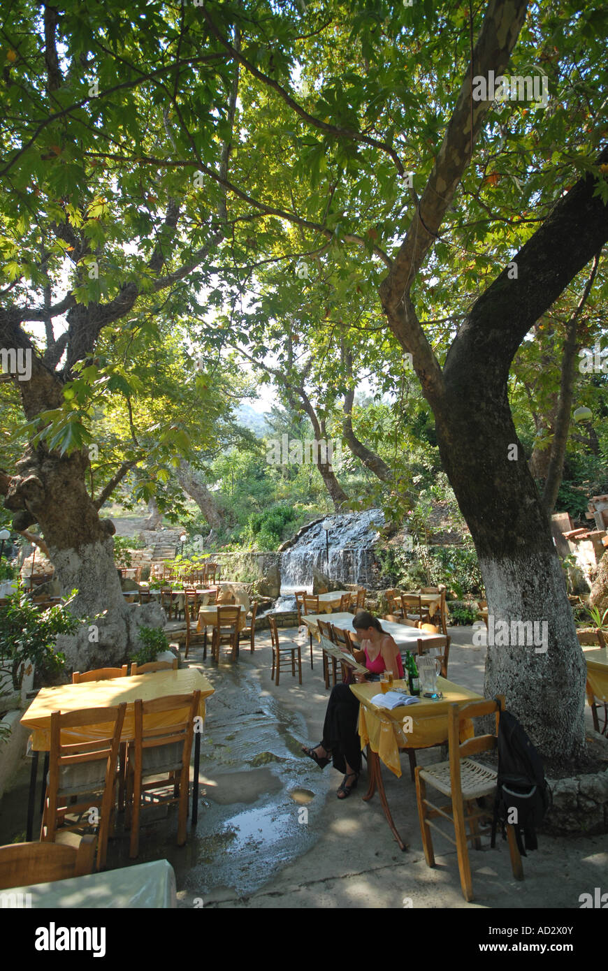 CRETE Argiroupolis in the west of Rethimnon province Stock Photo - Alamy