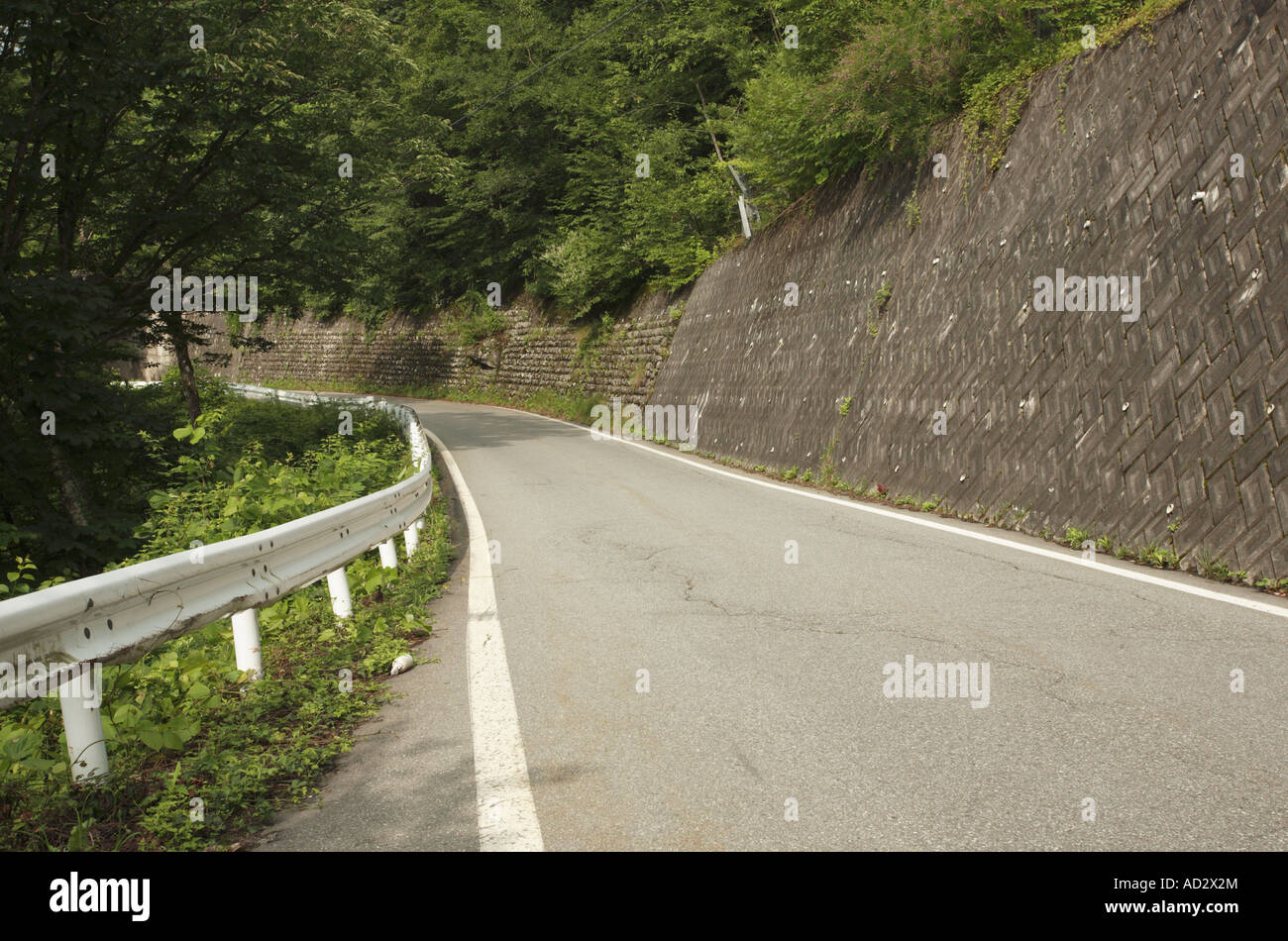 Back road in Japan Stock Photo - Alamy