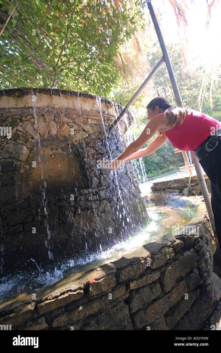 CRETE Argiroupolis in the west of Rethimnon province Stock Photo - Alamy
