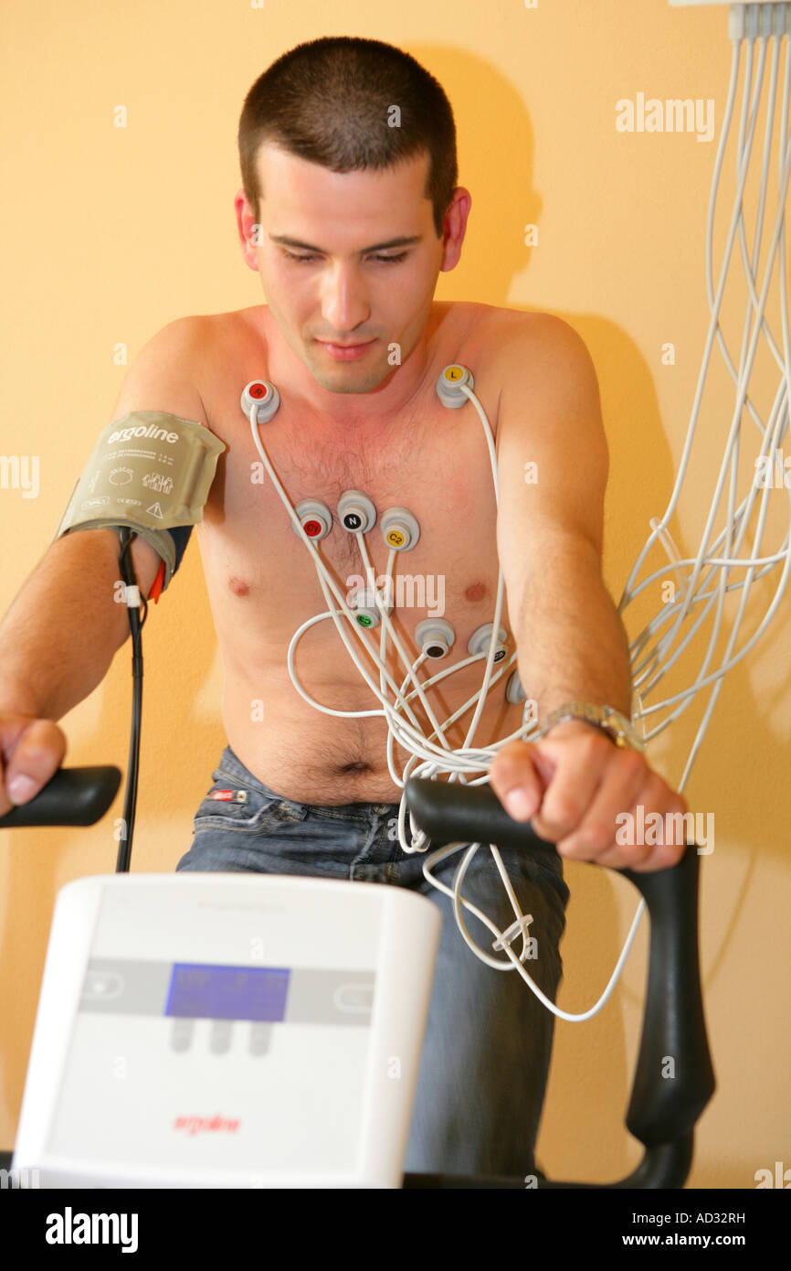 Ecg stress test hi-res stock photography and images - Alamy