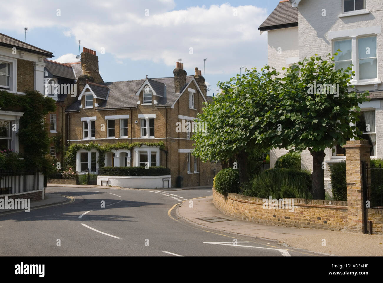 Richmond on Thames Surrey UK Traditional middle class Victorian ...