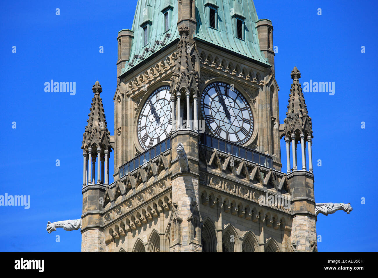 Canada parliament clock tower hi-res stock photography and images - Alamy