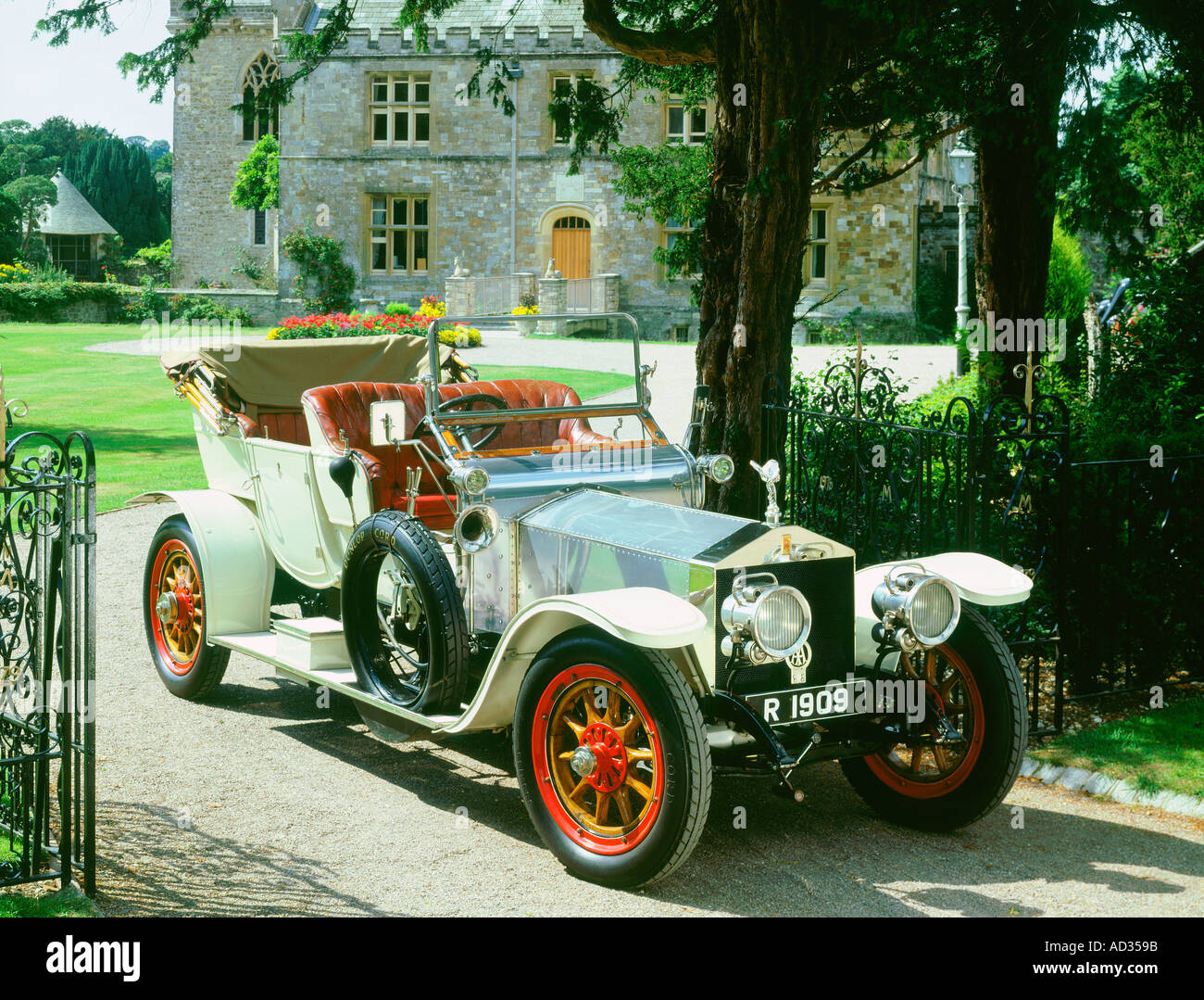 1909 Rolls Royce Silver Ghost Stock Photo - Alamy