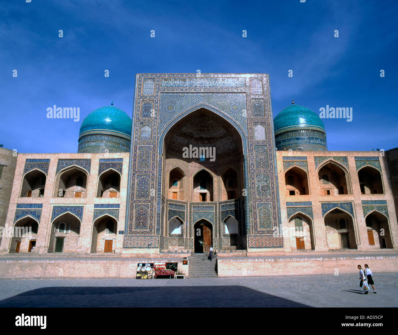 Uzbekistan Bukhara Mir i Arab Medressa Stock Photo - Alamy