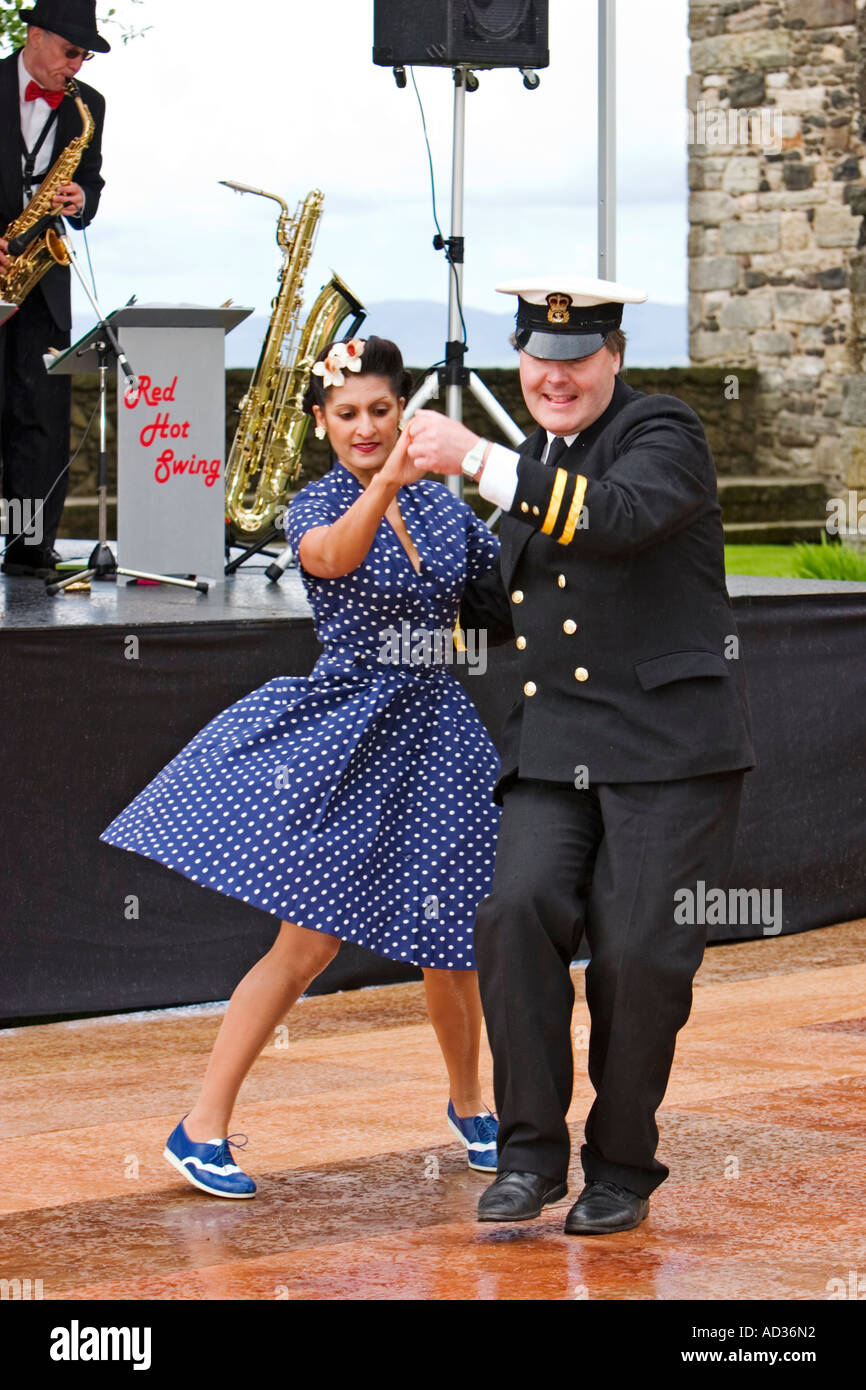 1940's man dancing hi-res stock photography and images - Alamy