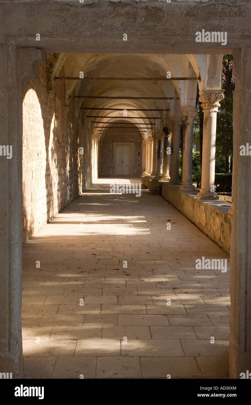 Benedictine Monastery, Island of Lokrum Stock Photo - Alamy
