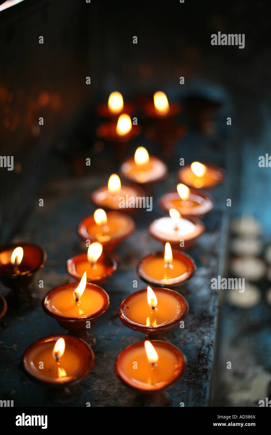Prayerlamps hi-res stock photography and images - Alamy