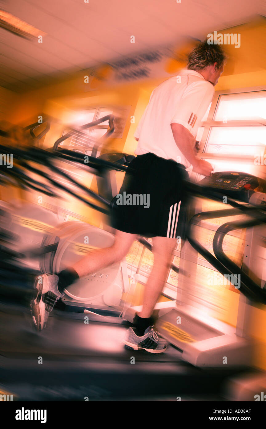 Health male running hi-res stock photography and images - Alamy