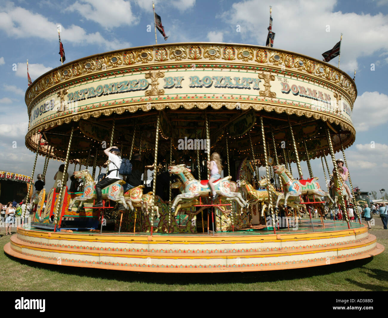 Funfair Roundabout High Resolution Stock Photography and Images - Alamy