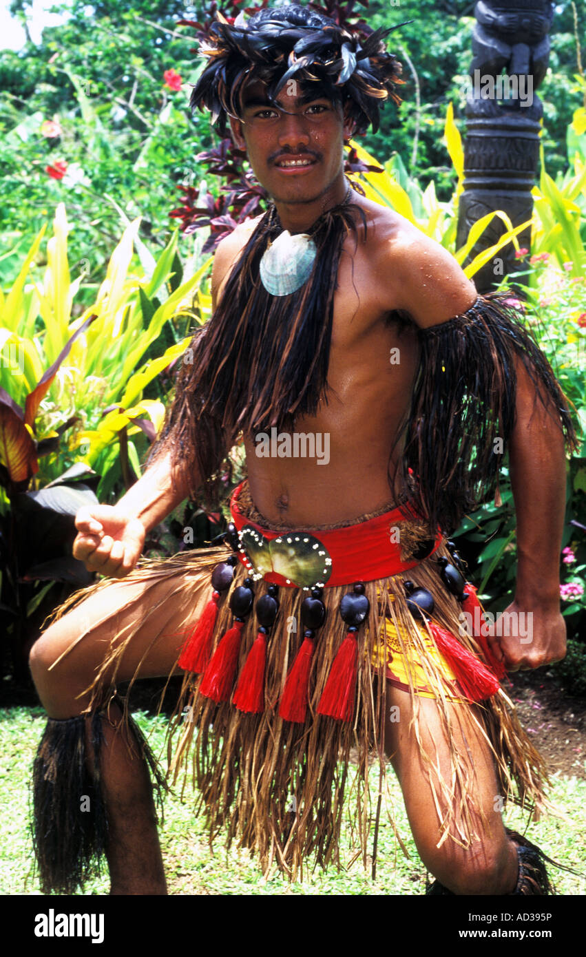 cultural dancer, rarotonga, cook islands Stock Photo - Alamy