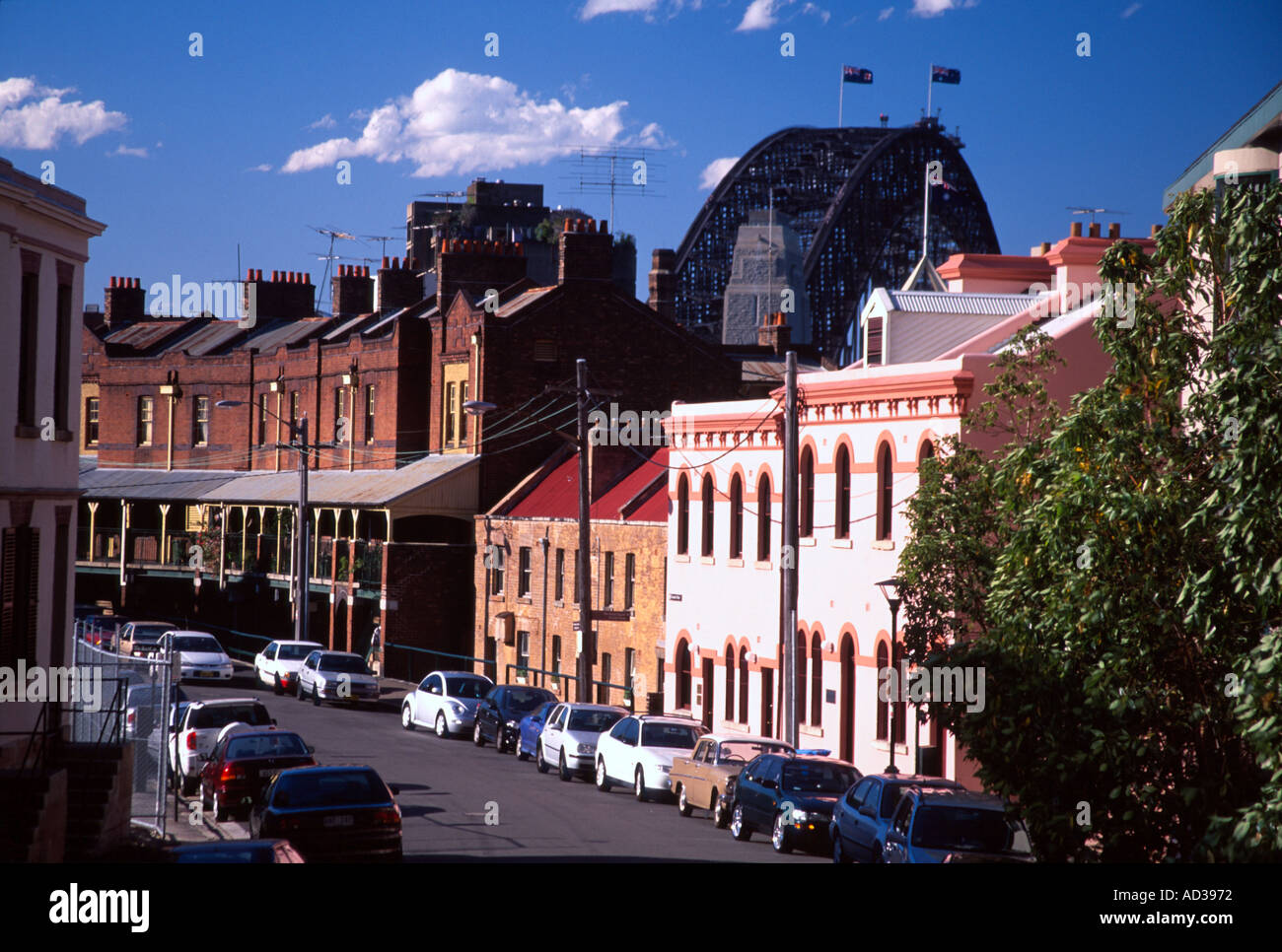 Historic Buildings Sydney Harbour Bridge The Rocks Sydney Australia ...