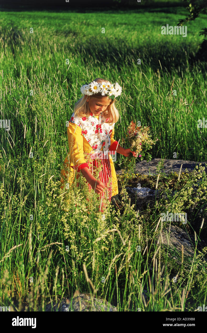 Midsummer Sweden Celebration High Resolution Stock Photography and ...