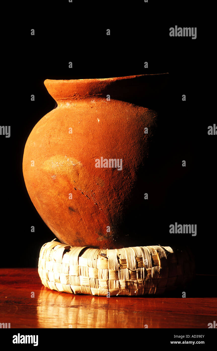 cooking pot at lawai village, fiji Stock Photo - Alamy