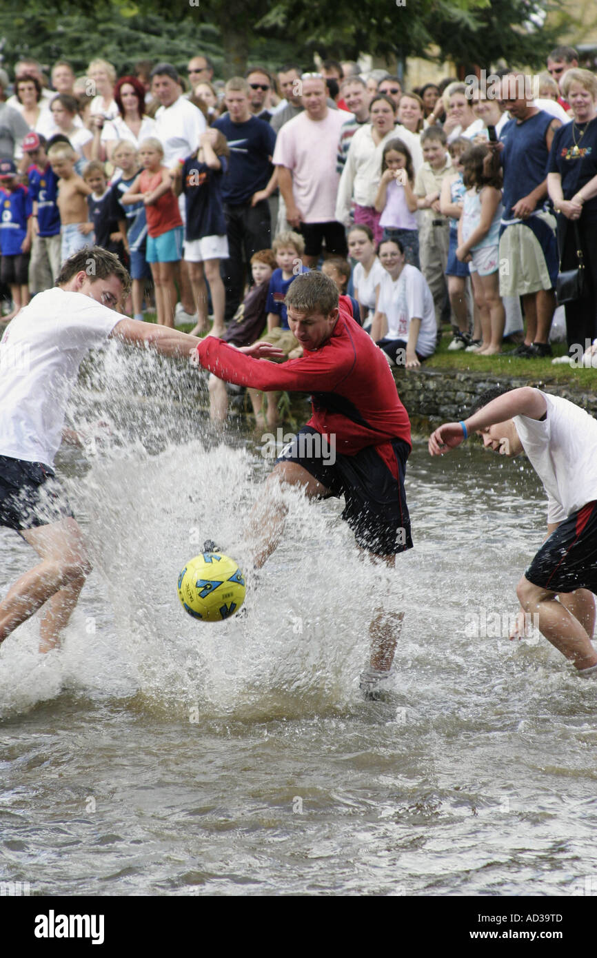 football in the river Stock Photo - Alamy