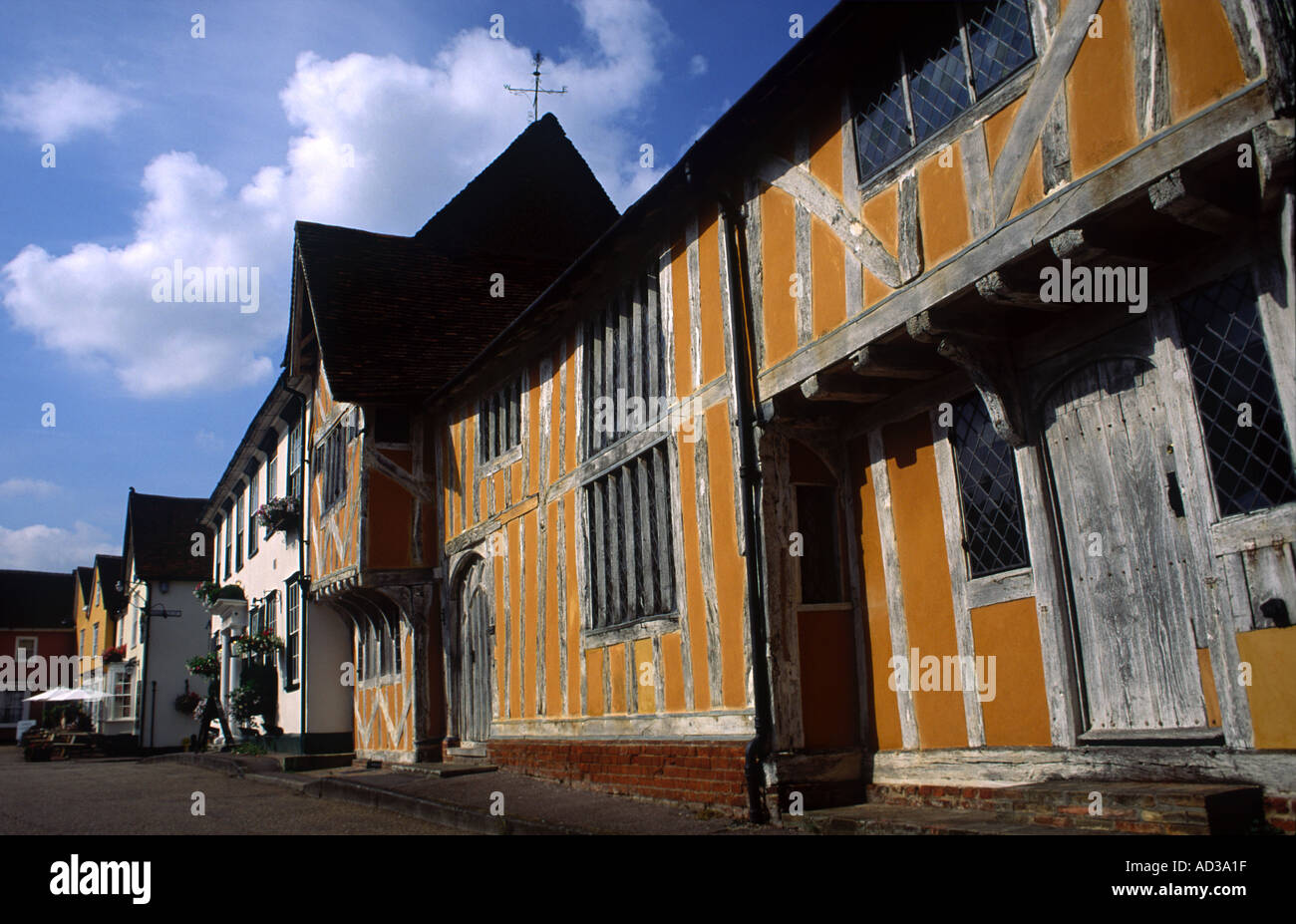 Lavenham wool hall hi-res stock photography and images - Alamy