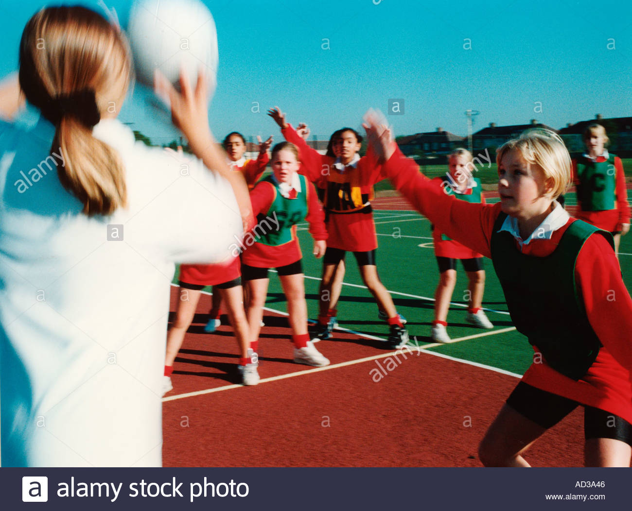 Netball Girl High Resolution Stock Photography and Images - Alamy