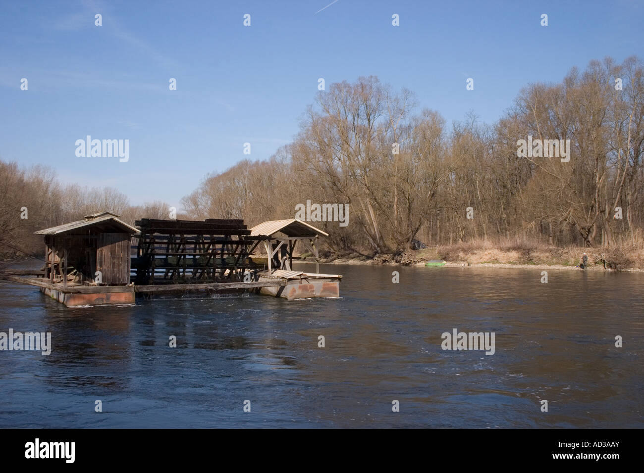 Old floating mill hi-res stock photography and images - Alamy