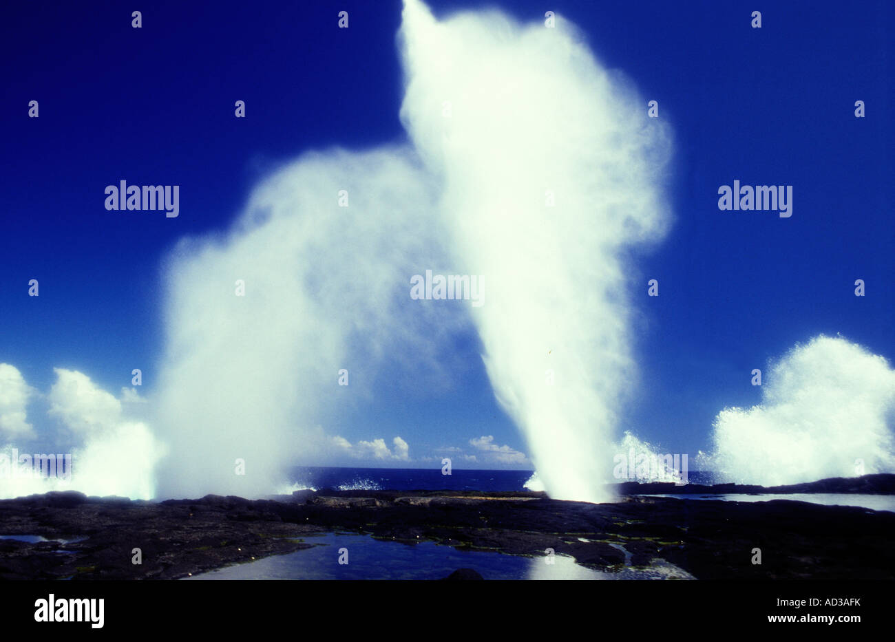 Taga blow hole hi-res stock photography and images - Alamy